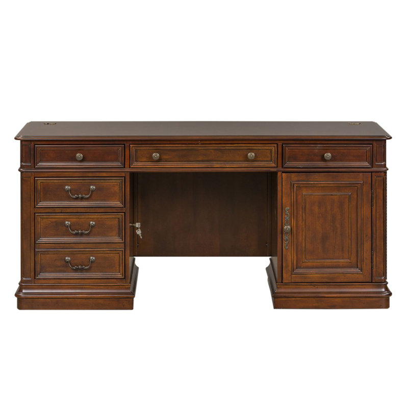 Mattern Solid Wood Credenza Desk